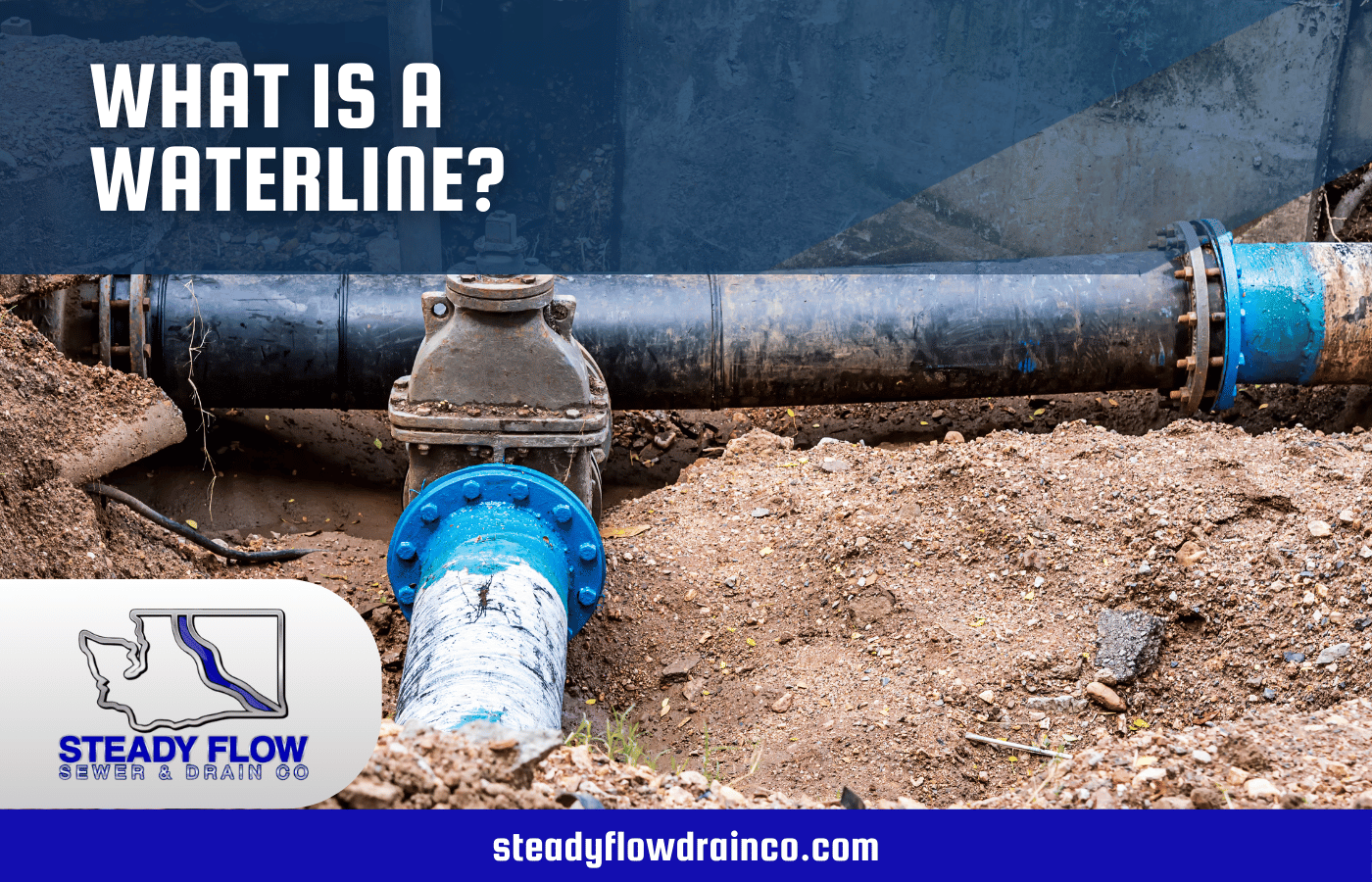 What is a Waterline? | Steady Flow Sewer and Drain