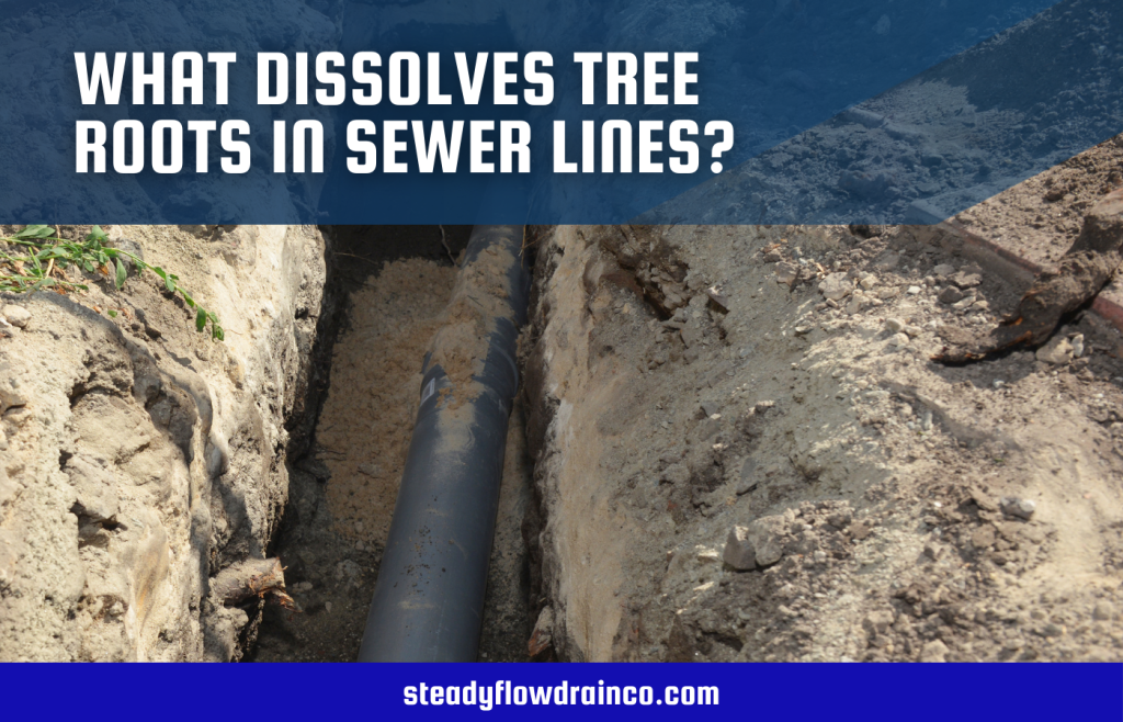 What Dissolves Tree Roots in Sewer Lines? | Steady Flow Sewer and Drain